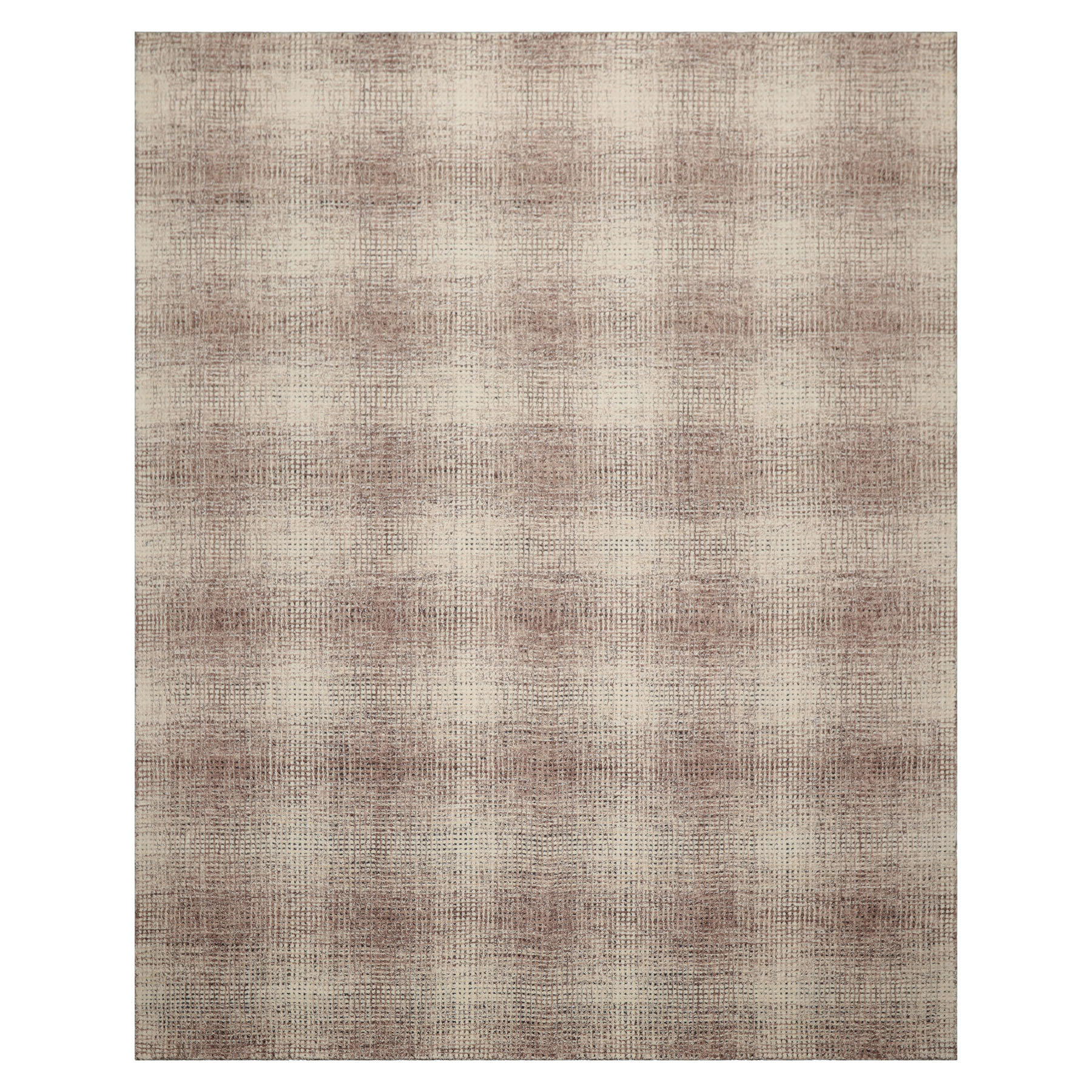 Gracie Oaks Multi Size Ivory Hand Hooked Modern & Contemporary Plaid ...