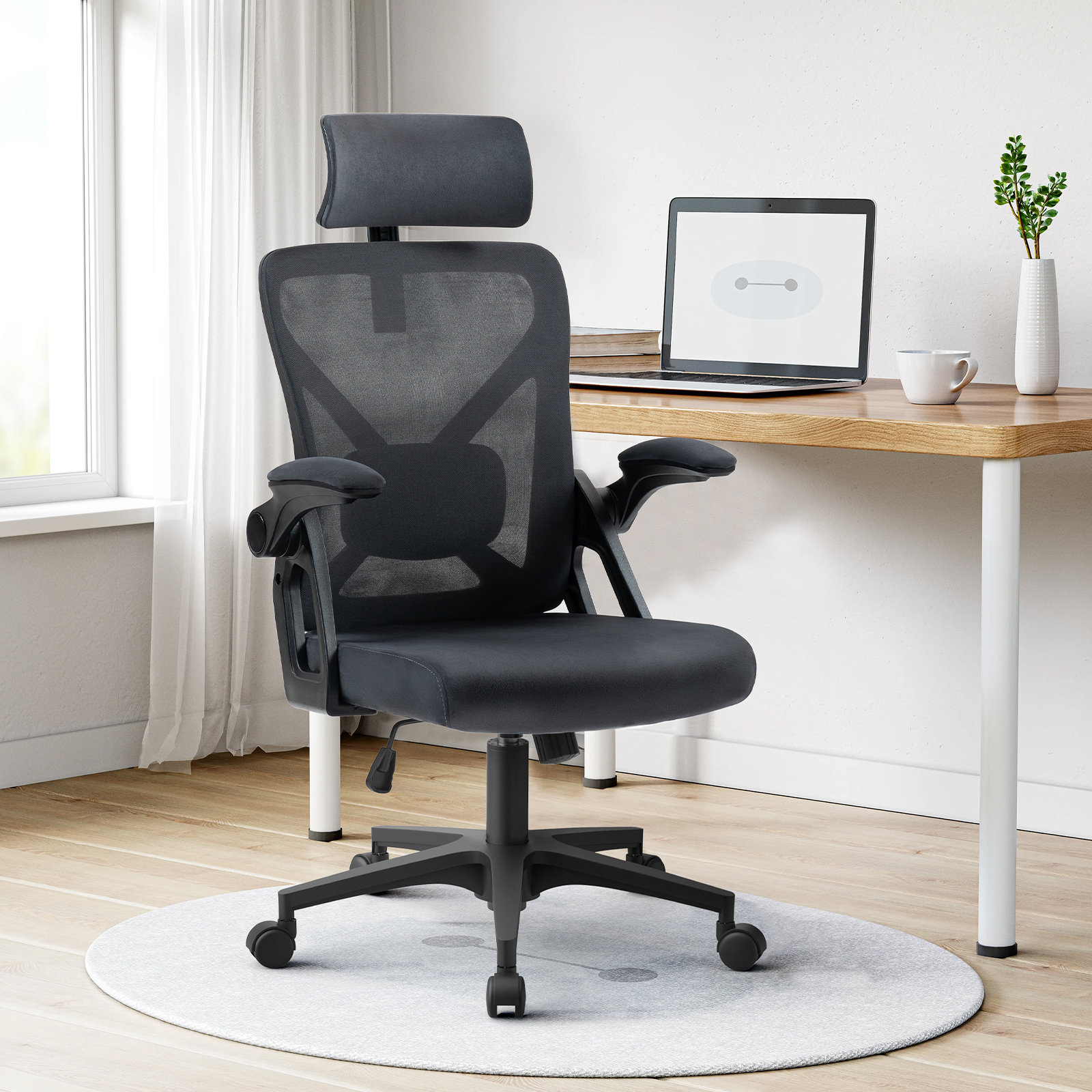 Inbox Zero Excutive desk chair Ergonomic office chair | Wayfair