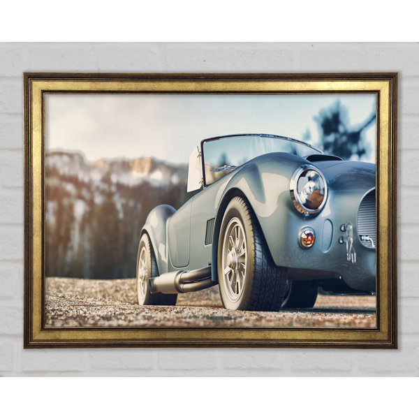 Williston Forge Classic Sports Car Stance - Einzelner Bilderrahmen ...