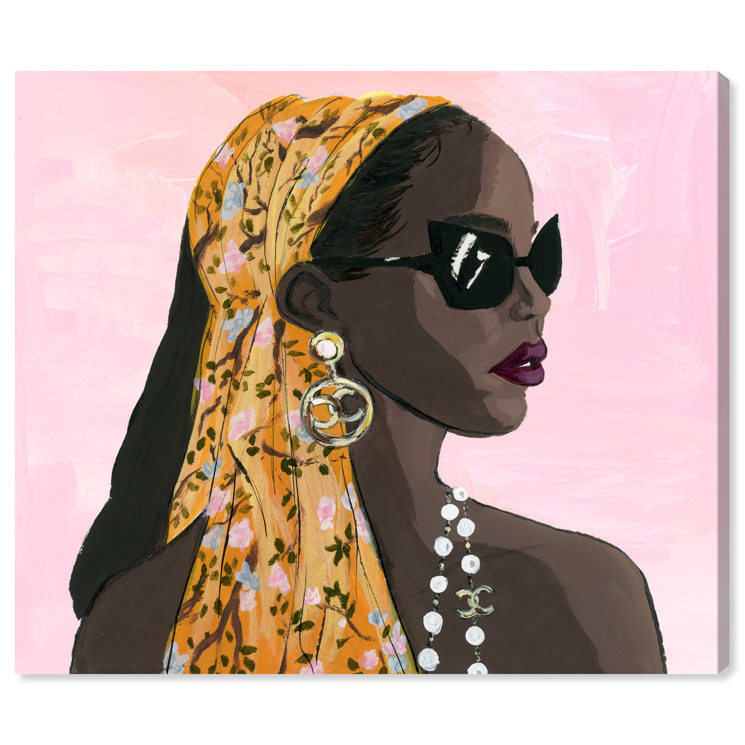 Oliver Gal Going Out And About' - Graphic Art on Canvas | Wayfair