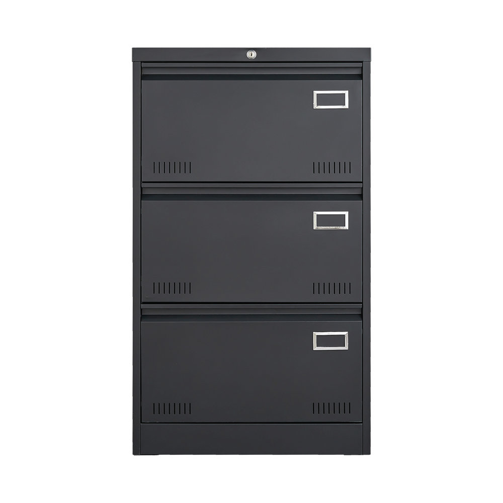 Latitude Run® Filing Cabinet Lateral File Cabinet 3 Drawer, Locking ...