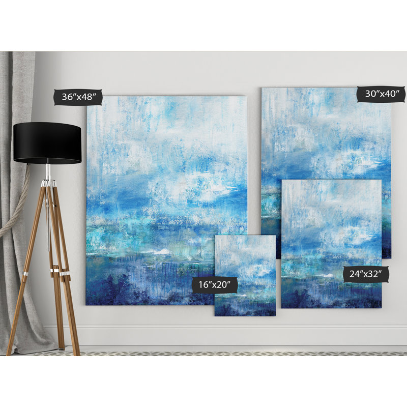 Latitude Run® Morning Mist - Painting Print on Canvas & Reviews | Wayfair
