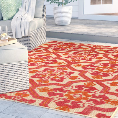 Sol 72 Outdoor™ Laub Oriental Indoor / Outdoor Rug & Reviews | Wayfair