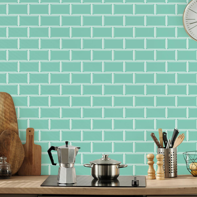 17 Stories Nahida Metro Subway Tile 3D Tile Sticker | Wayfair.co.uk