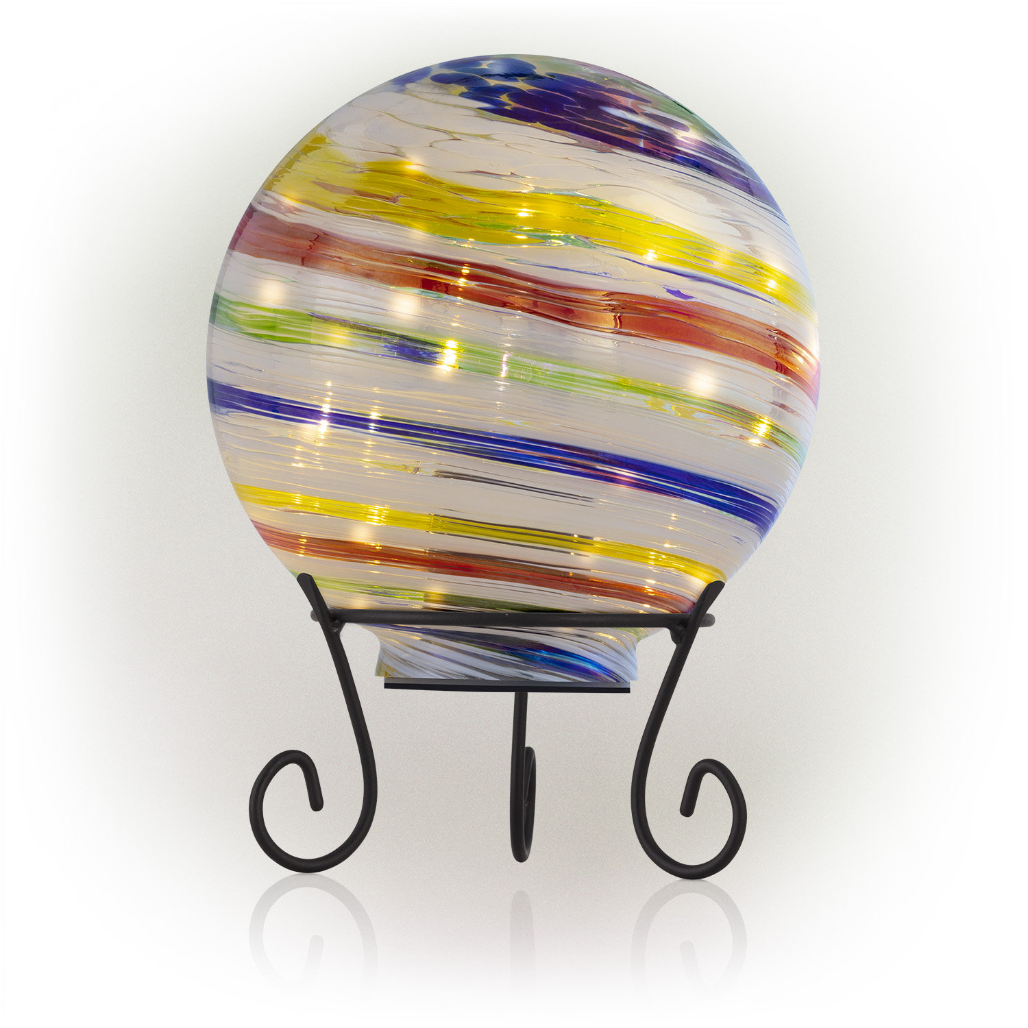 Red Barrel Studio® Abdirisaq 1 Piece Gazing Ball & Reviews | Wayfair