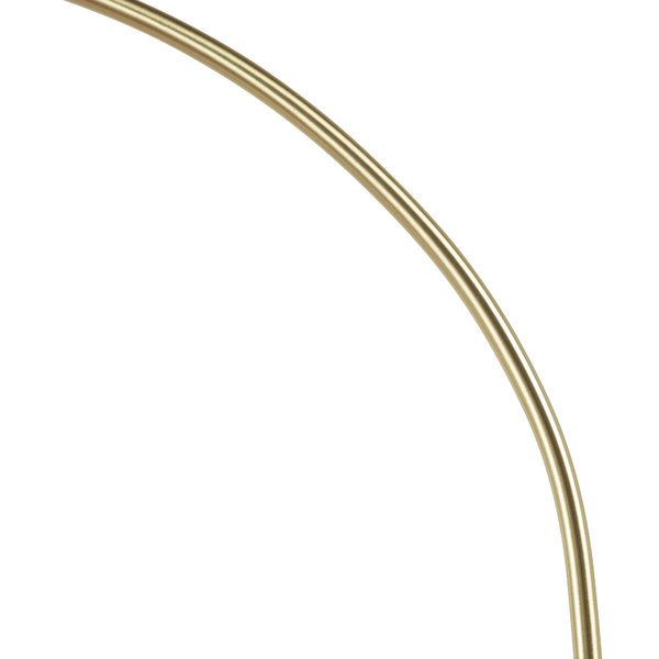 Williston Forge Jesstin 65.5'' Black Arched/Arc Floor Lamp | Wayfair