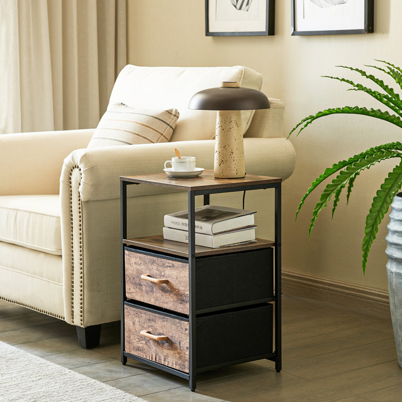 17 Stories 2 - Drawer End Table with Storage | Wayfair