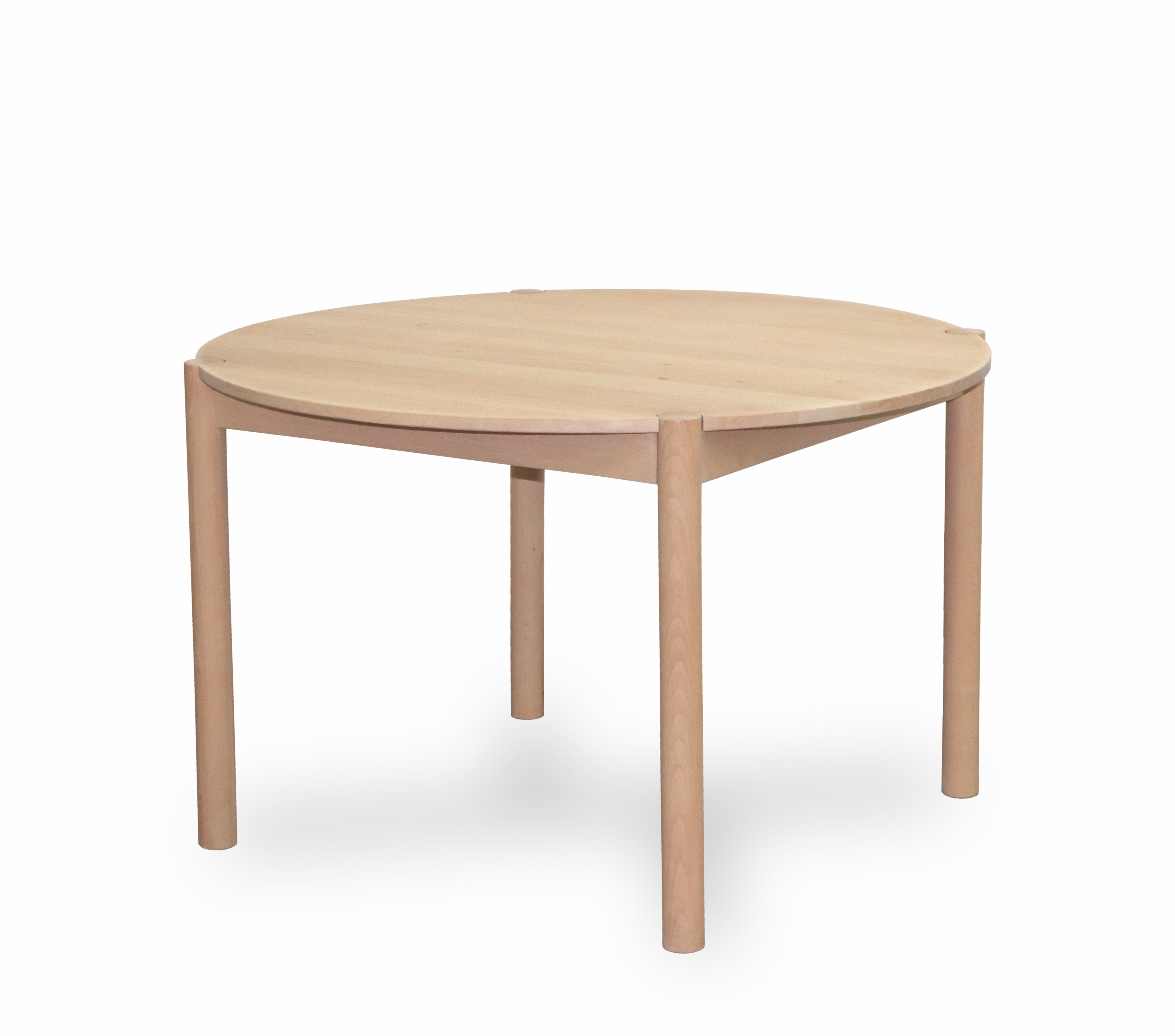 AllModern Lukas Beech Solid Wood Dining Table - Wayfair Canada