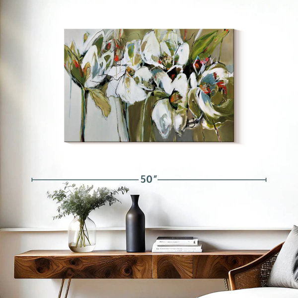 Wade Logan Fleurs printanières abstraites Avery - Wayfair Canada