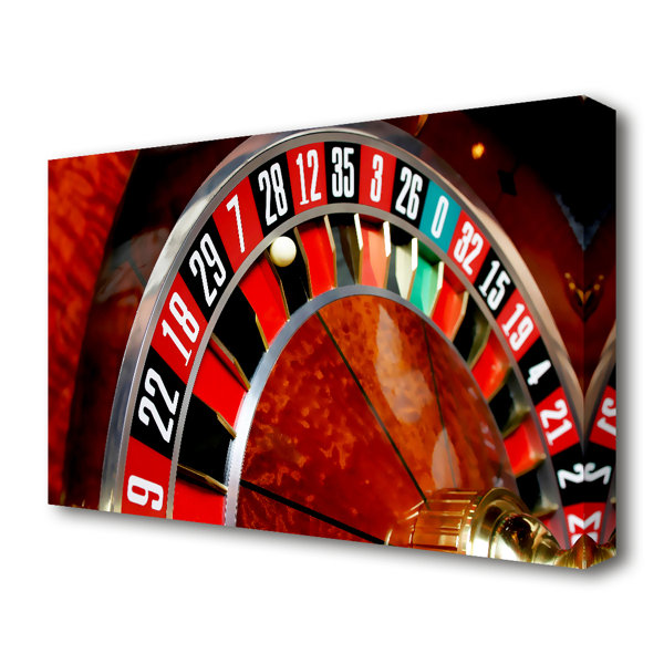 East Urban Home Roulette - Print on Canvas | Wayfair.co.uk