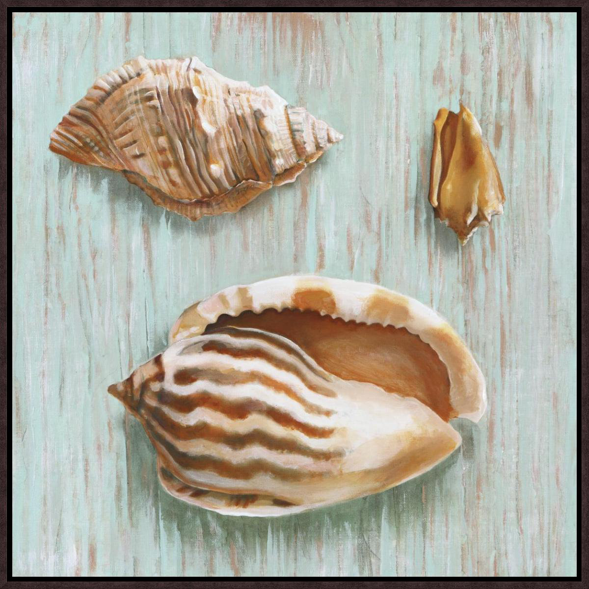 Global Gallery 'Bretagne II' by Ted Broome Framed Graphic Art on Canvas ...