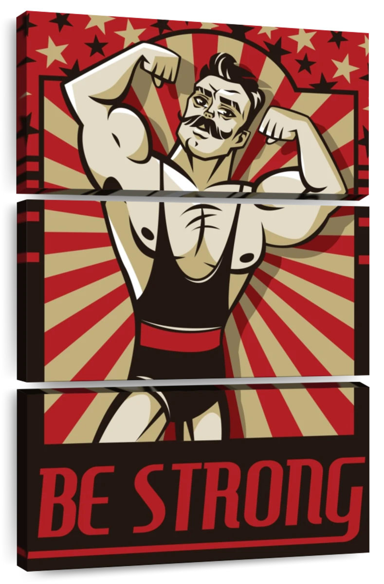 Elephant Stock Be Strong Poster | Wayfair