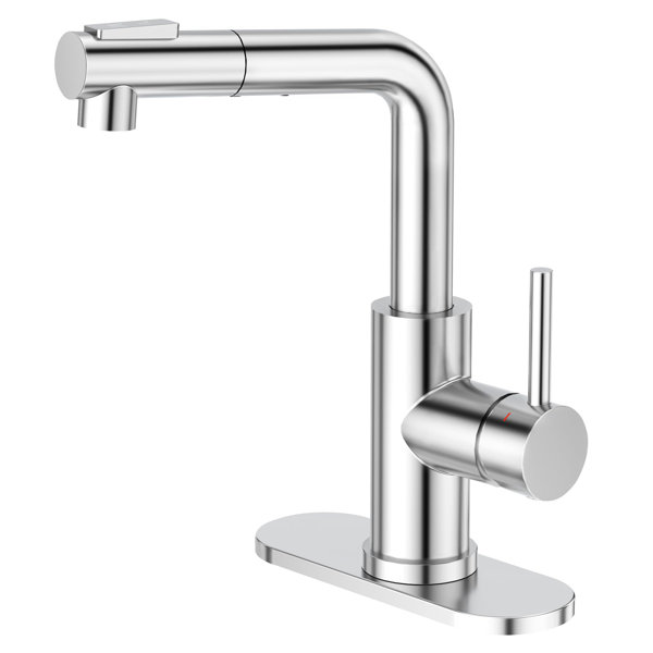 KAISHENGDAA Sink Faucets With Sprayer - Pull Out Bathroom Faucet ...