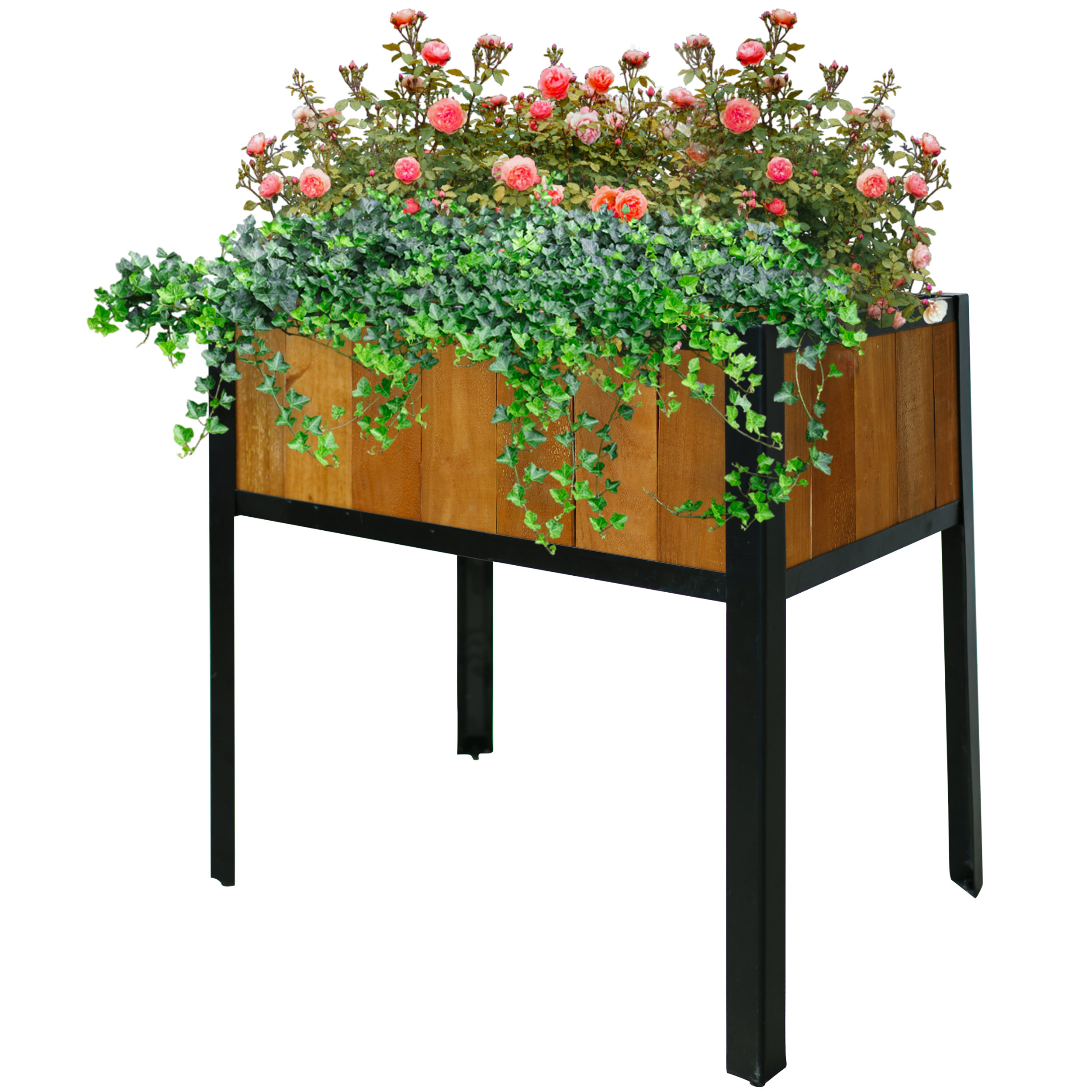 Arlmont & Co. Madicyn Raised Garden Bed | Wayfair