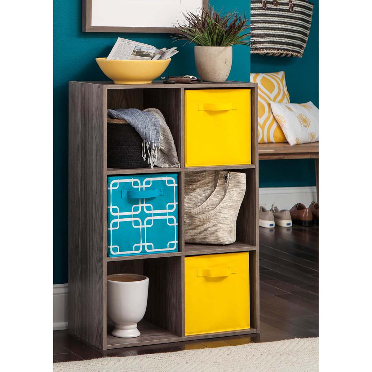 KINOFO 6-Shelf Cubeicals Organizer, 6-Birch | Wayfair