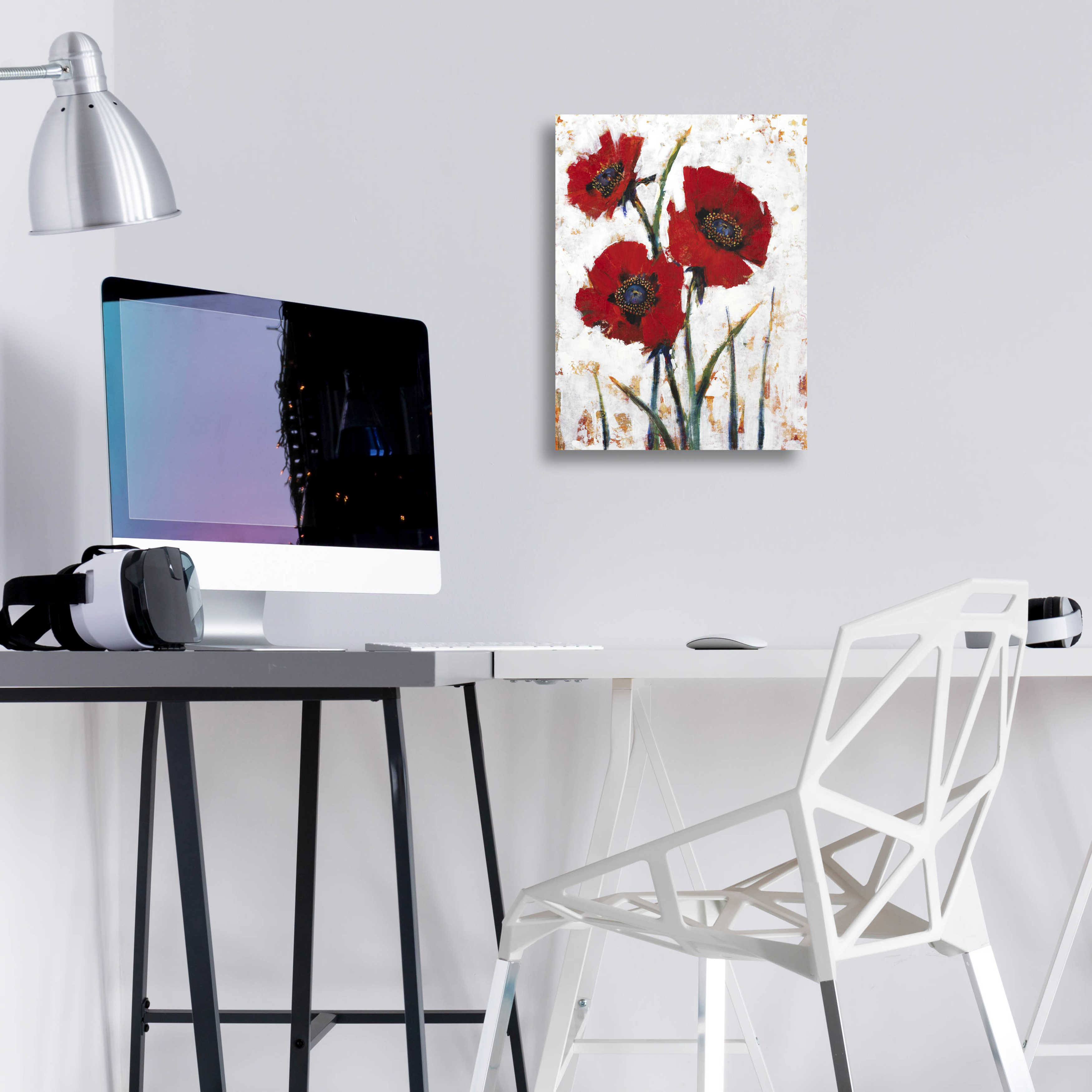 Red Barrel Studio® " Red Poppy Fresco I " by Tim O'Toole | Wayfair