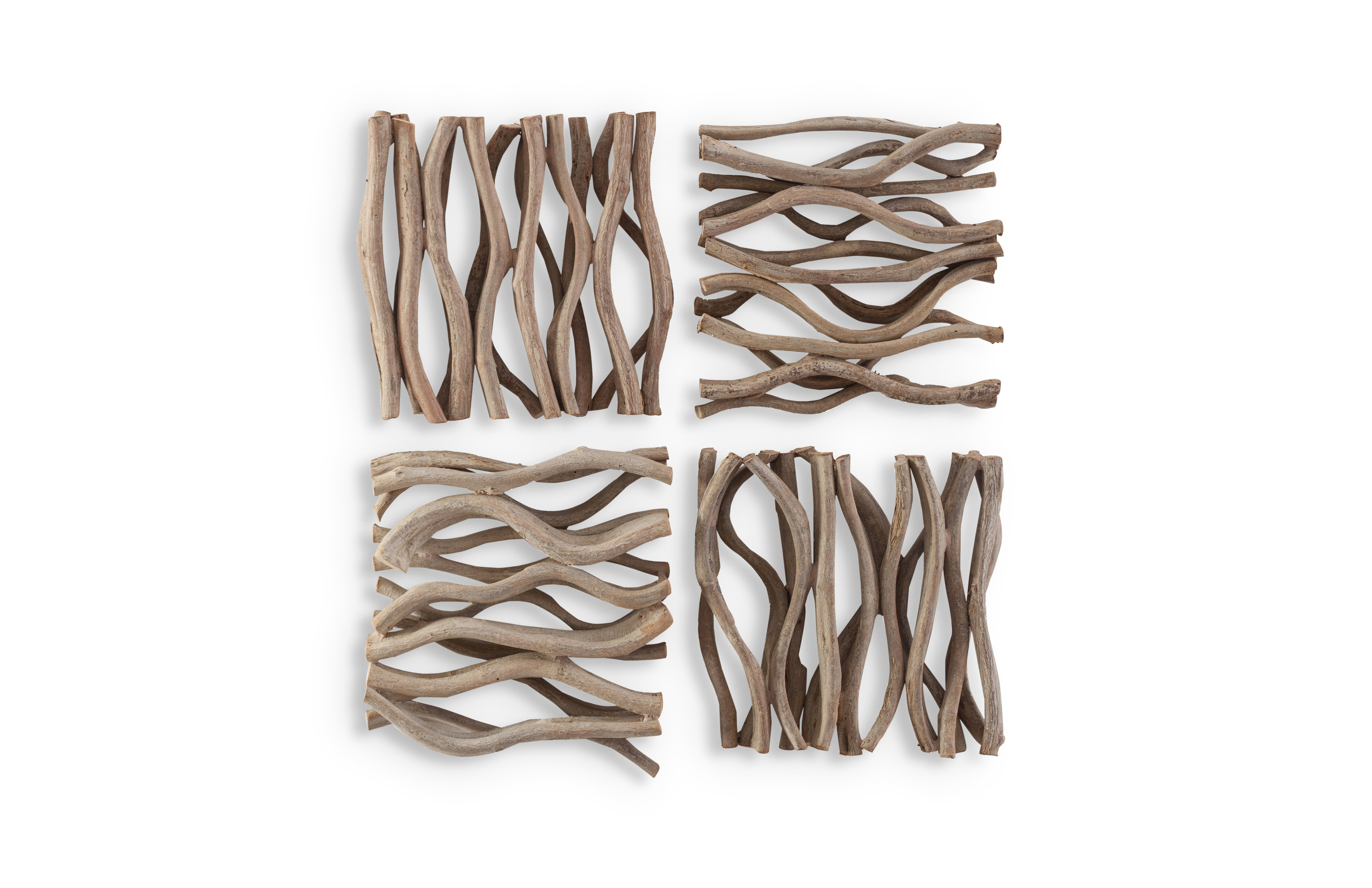Phillips Collection 4 Piece Vine Wall Tiles Wall Décor Set & Reviews ...