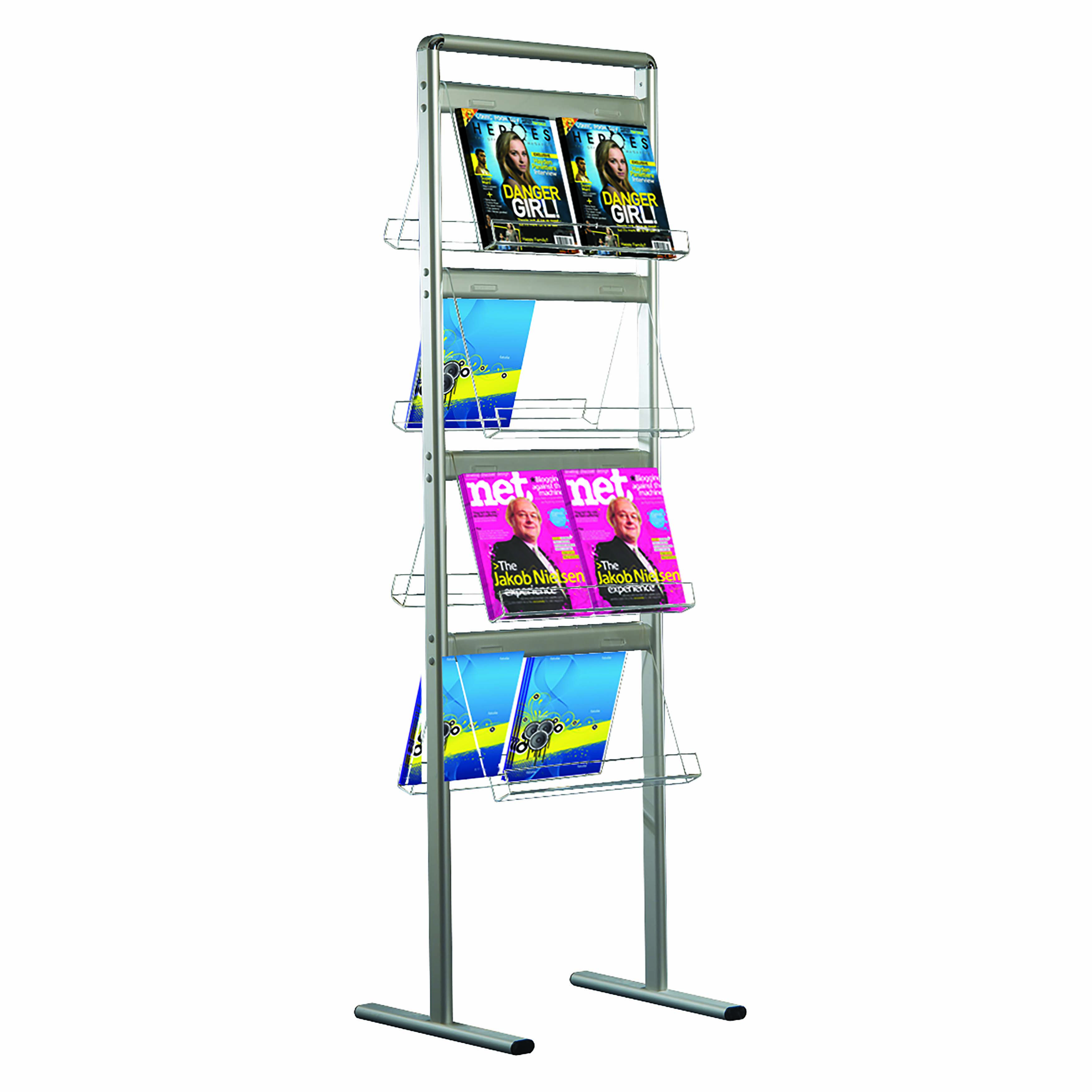 MT Displays Free Standing Brochure Rack | Wayfair