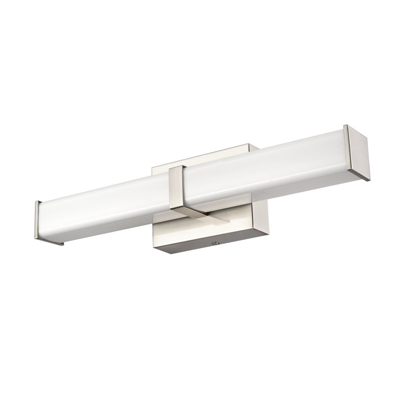 Wade Logan® 18 Inch Wide Integrated LED Bathroom Vanity Light & Reviews ...