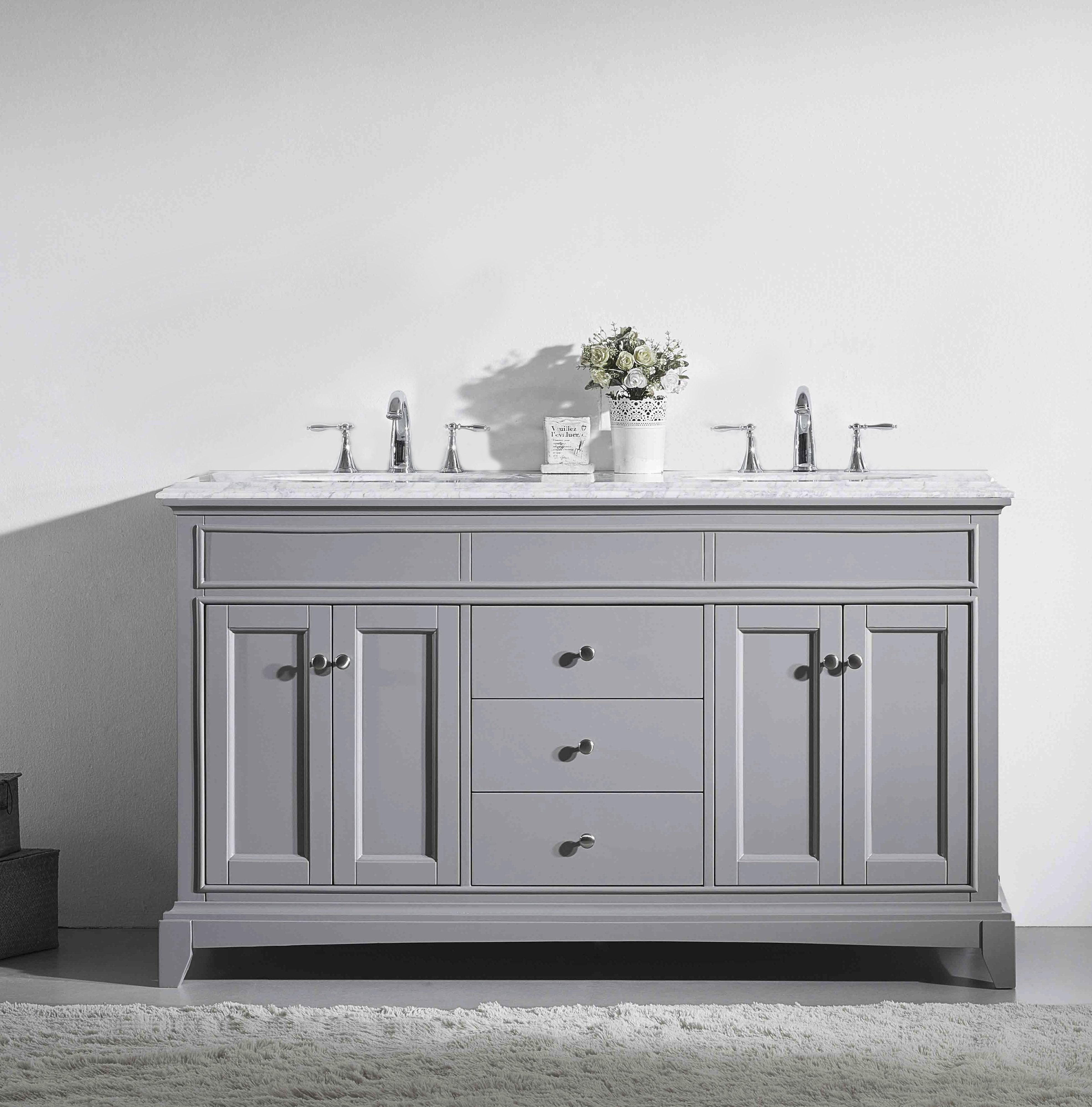 Eviva Elite Stamford® 72" Double Bathroom Vanity Set & Reviews | Wayfair
