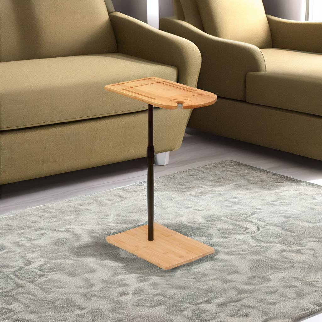 17 Stories Bamboo Couch Tray Table | Wayfair