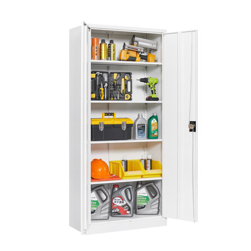 Inbox Zero Jugoslav 32'' Wide 5 - Shelf Storage Cabinet & Reviews | Wayfair