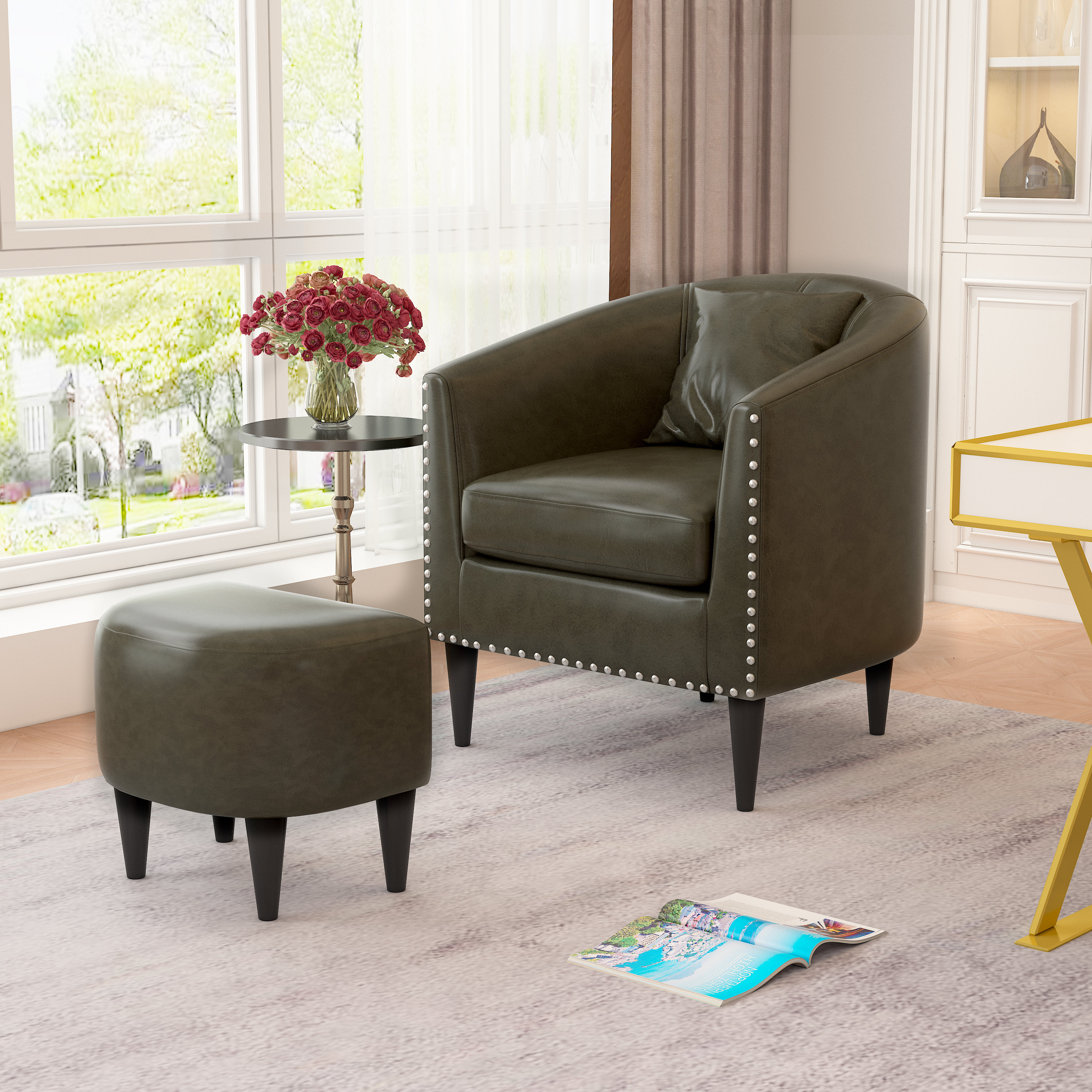 Red Barrel Studio Senchal Barrel Chair & Reviews - Wayfair Canada