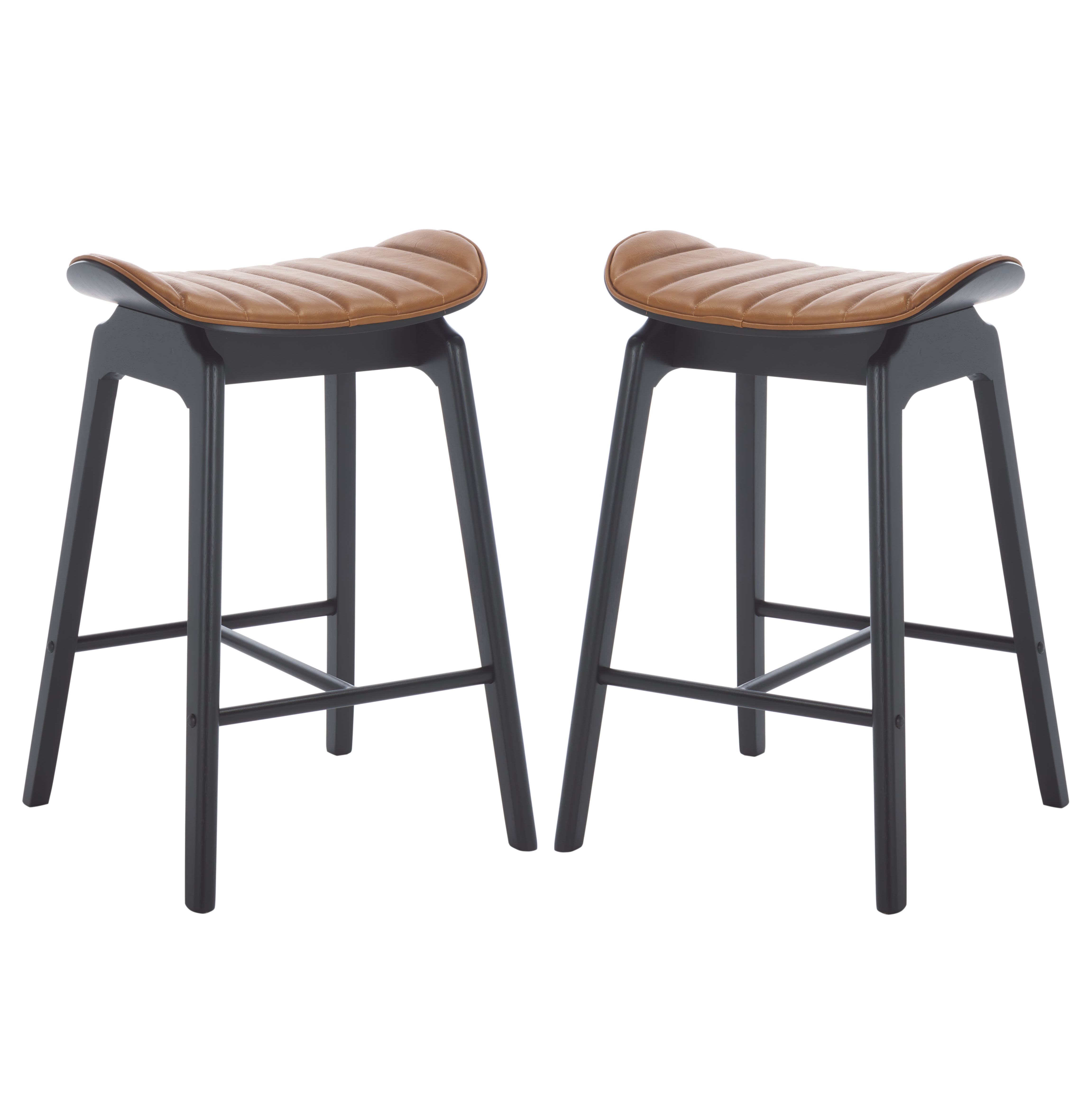 Corrigan Studio® Elline Wood Counter Stool | Wayfair