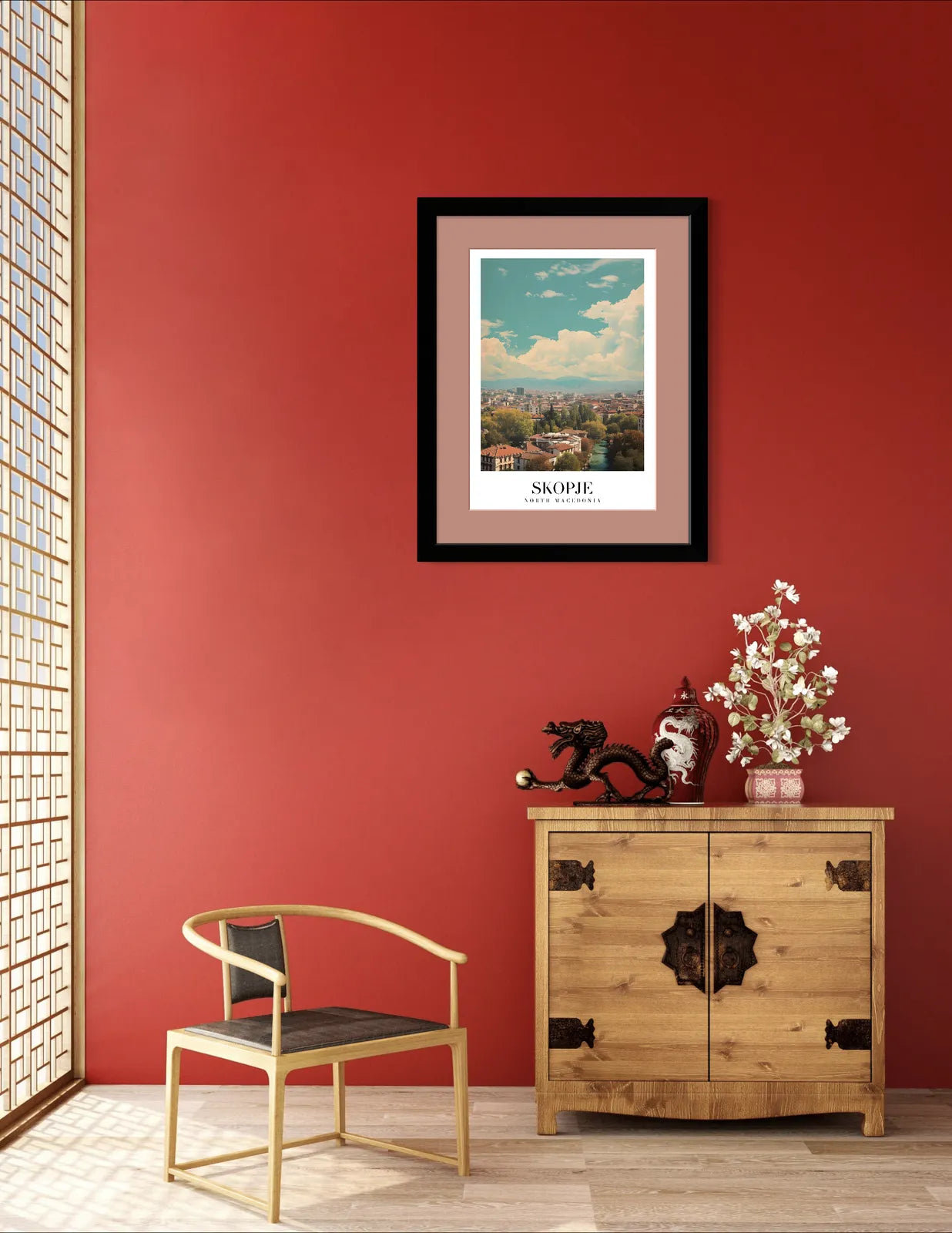 ClassicLiving Skopje City Views: Modern Macedonia Art Print | Wayfair.co.uk