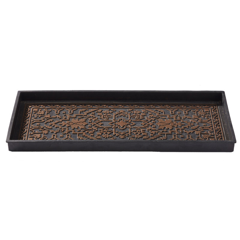 Home Furnishings by Larry Traverso Wyoming Rubber Boot Tray 34" x 14 ...