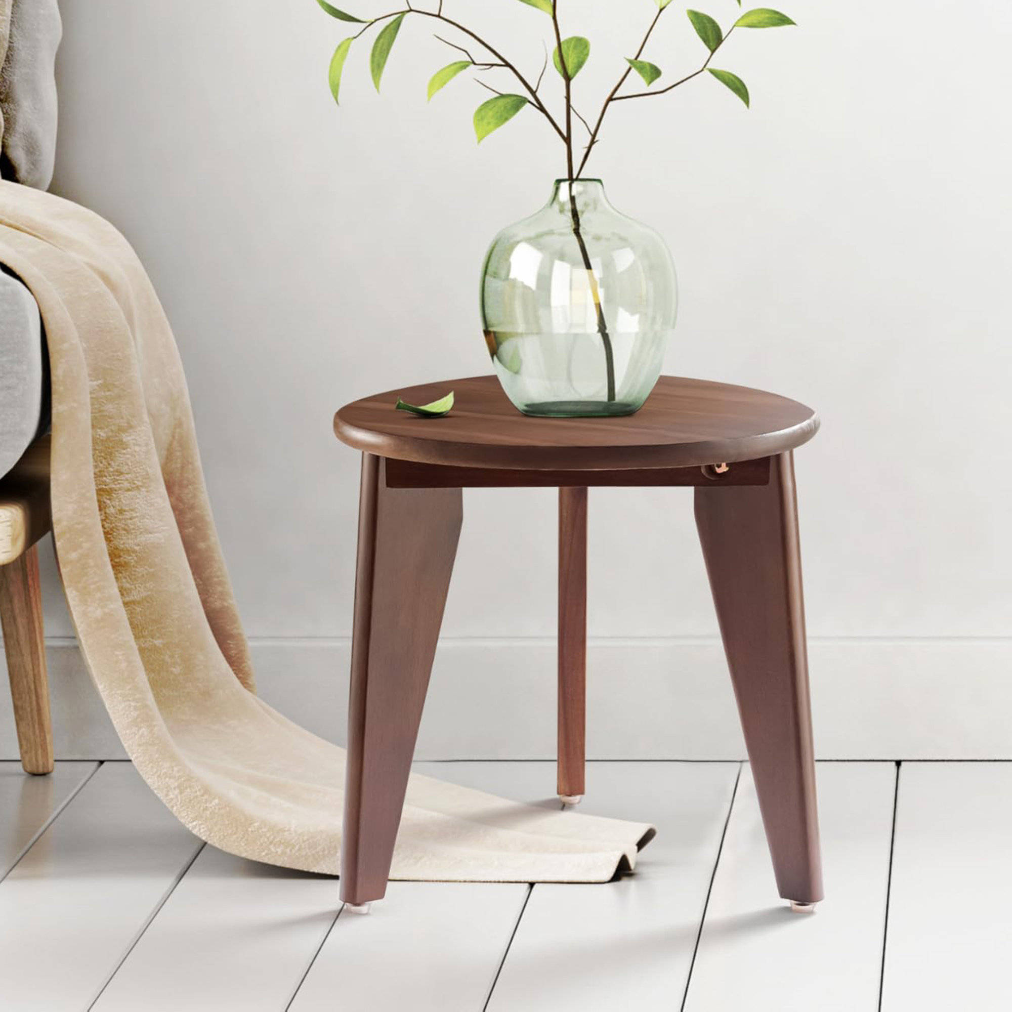 George Oliver Wooden Stool Display Stand | Wayfair