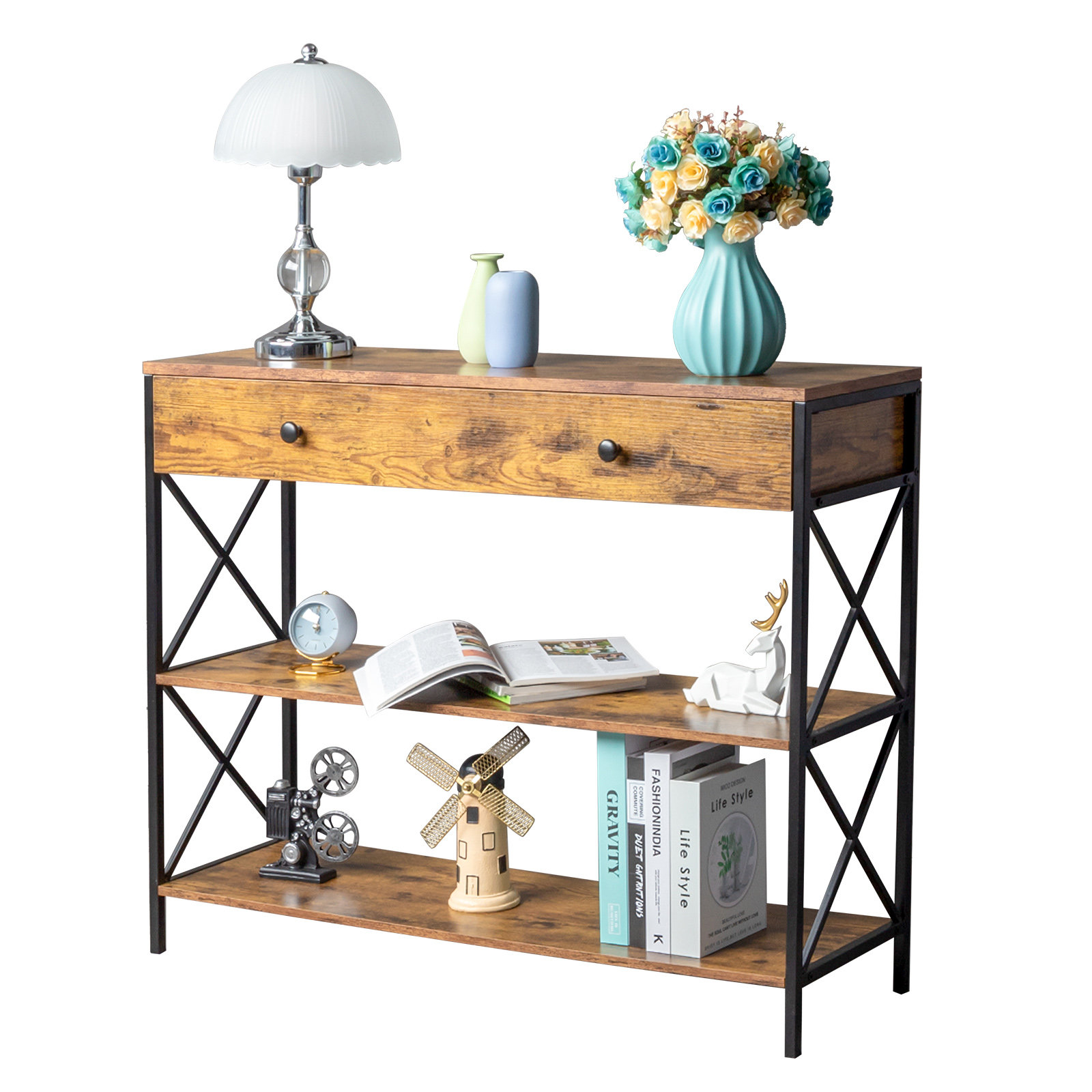 17 Stories Caguas 39.37" Console Table | Wayfair