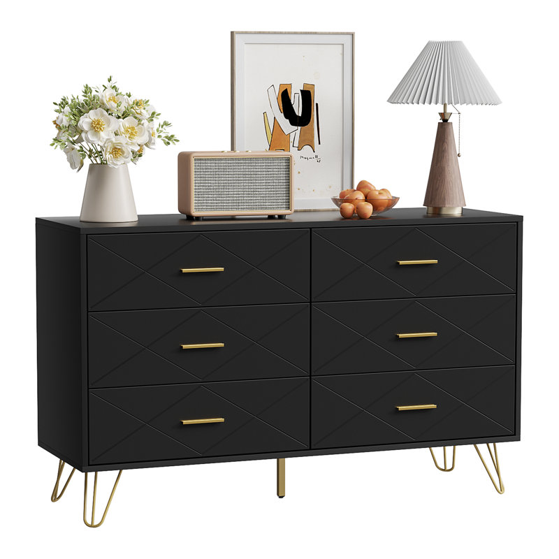 Mercer41 Talich 6 - Drawer Dresser & Reviews | Wayfair