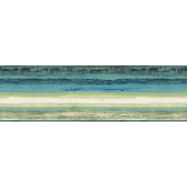 York Wallcoverings Portfolio II Abstract Border & Reviews | Wayfair