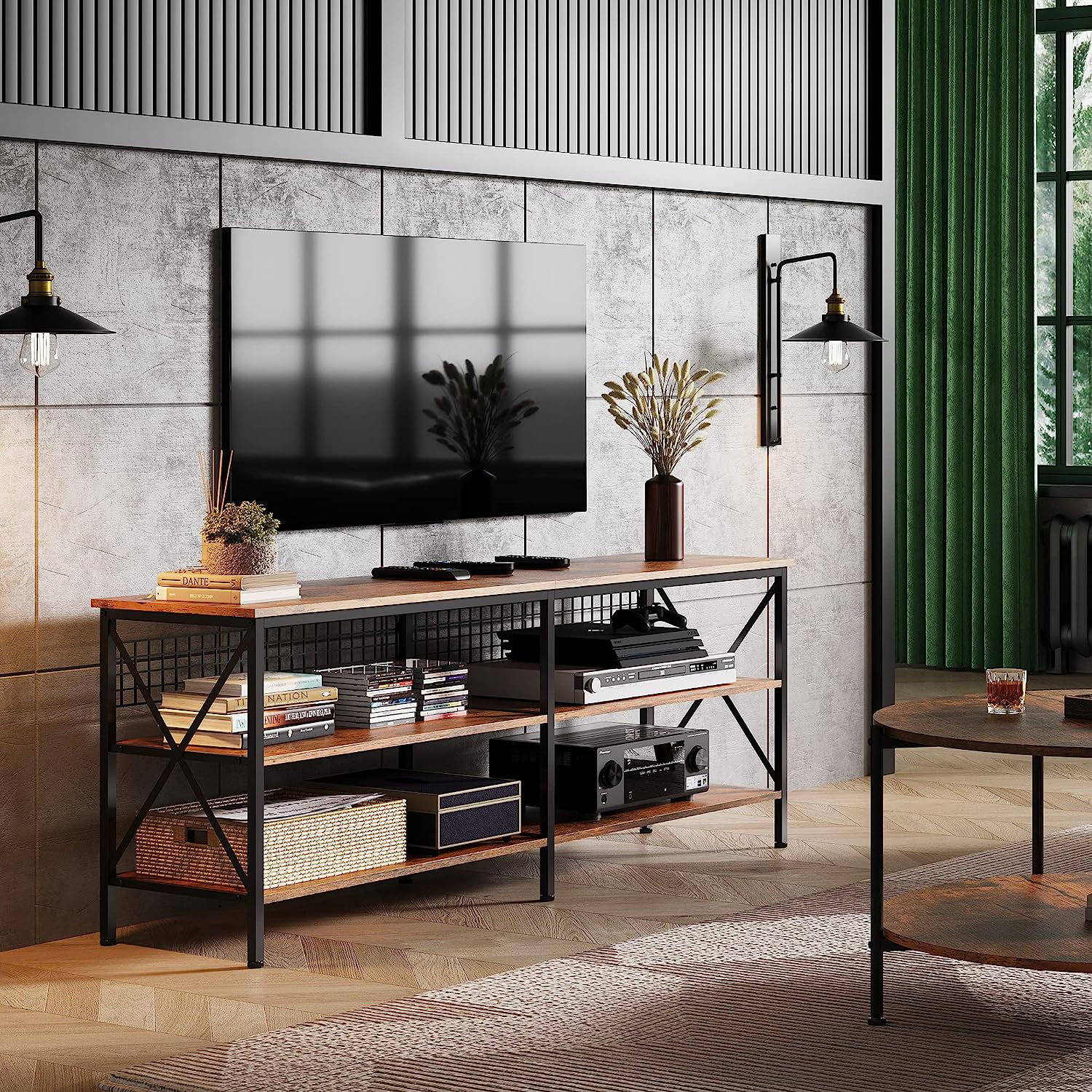 17 Stories Wilba 63'' W Storage Credenza | Wayfair