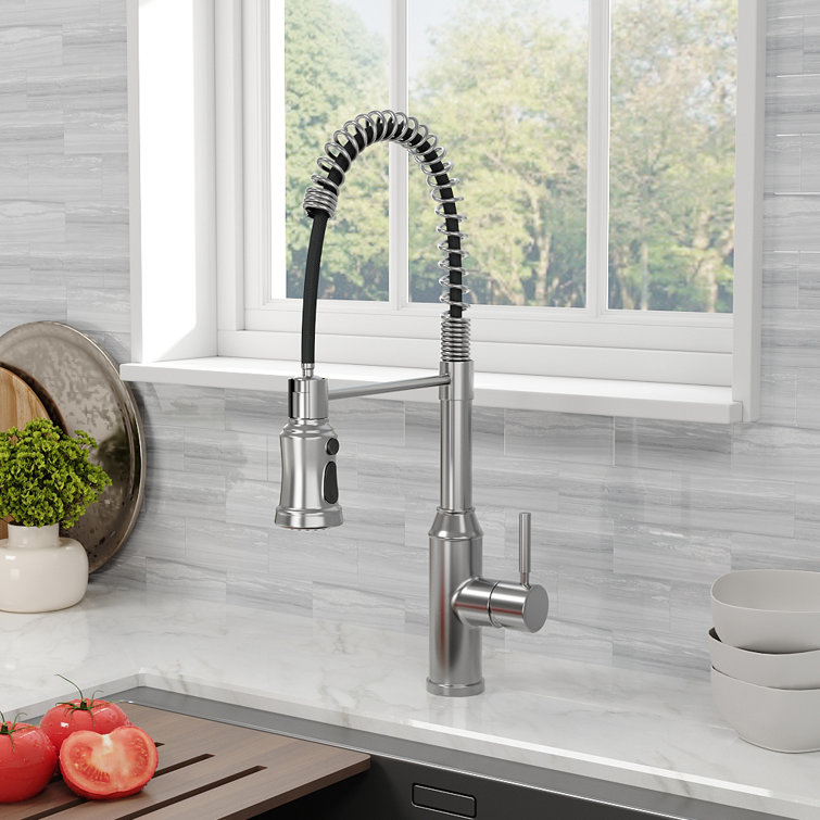 Belfry Kitchen Kitchen Swivel Pulldown Faucet | Wayfair.co.uk