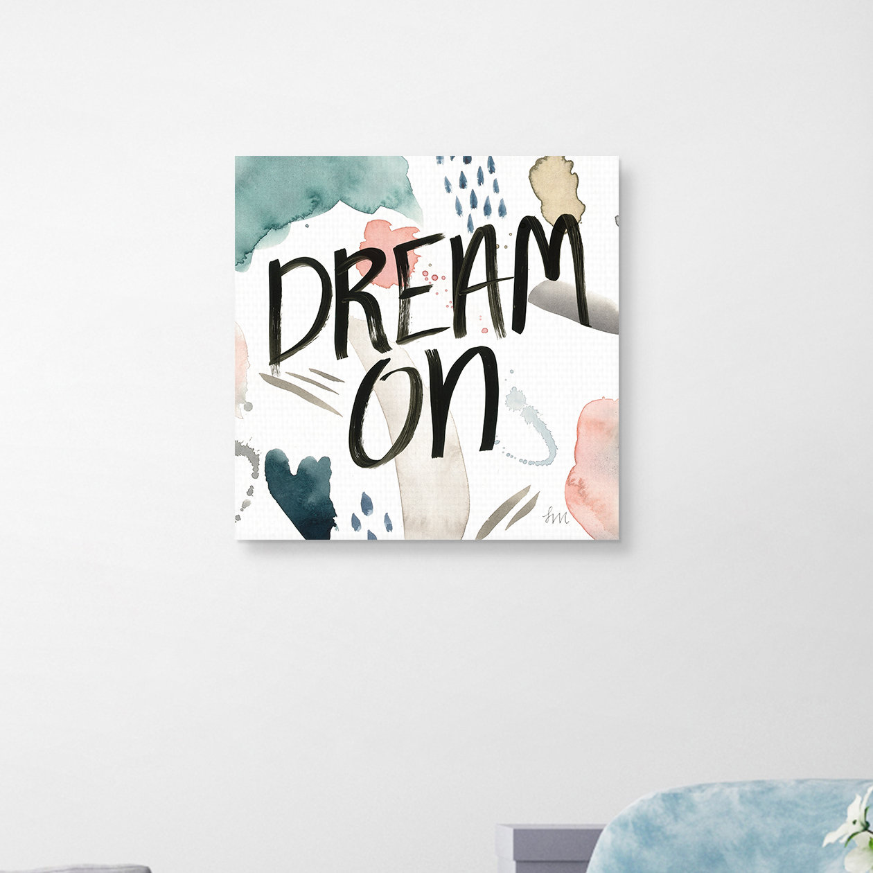 Latitude Run® April Showers Inspo by Laura Marshall - Wrapped Canvas ...