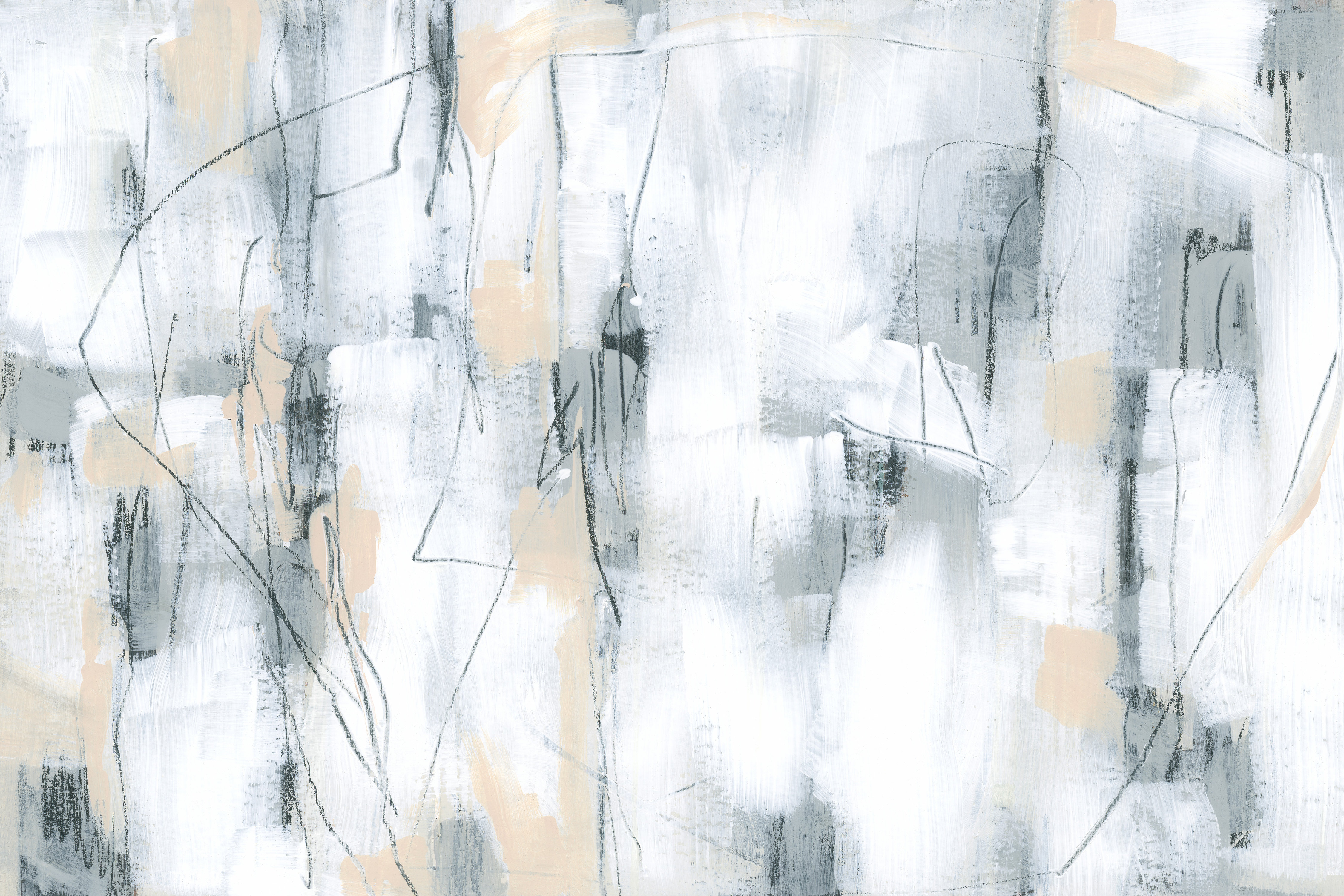 Wrought Studio™ Stone Hatchmarks I by June Erica Vess - Wrapped Canvas ...