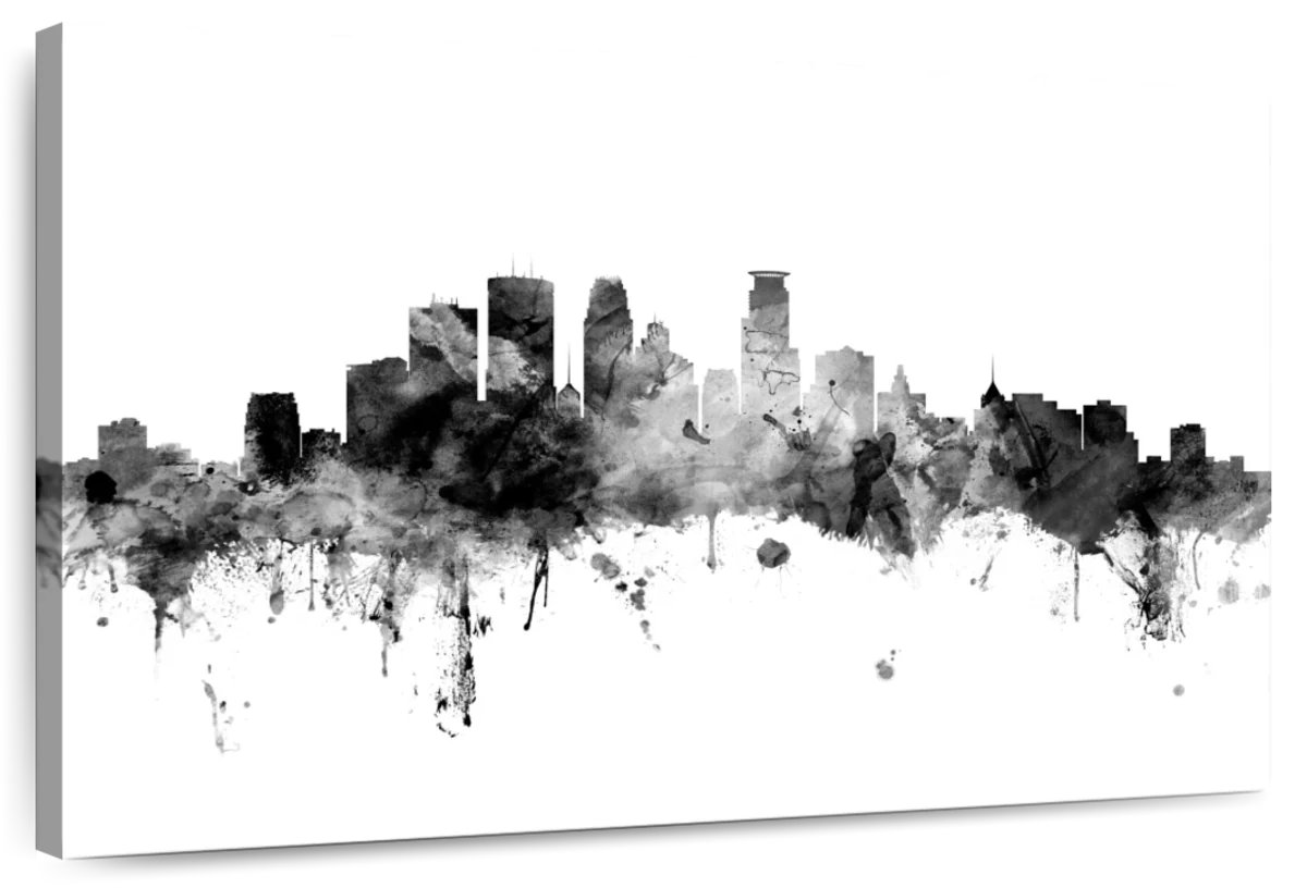 Latitude Run® Minneapolis Minnesota Skyline VI - Wayfair Canada