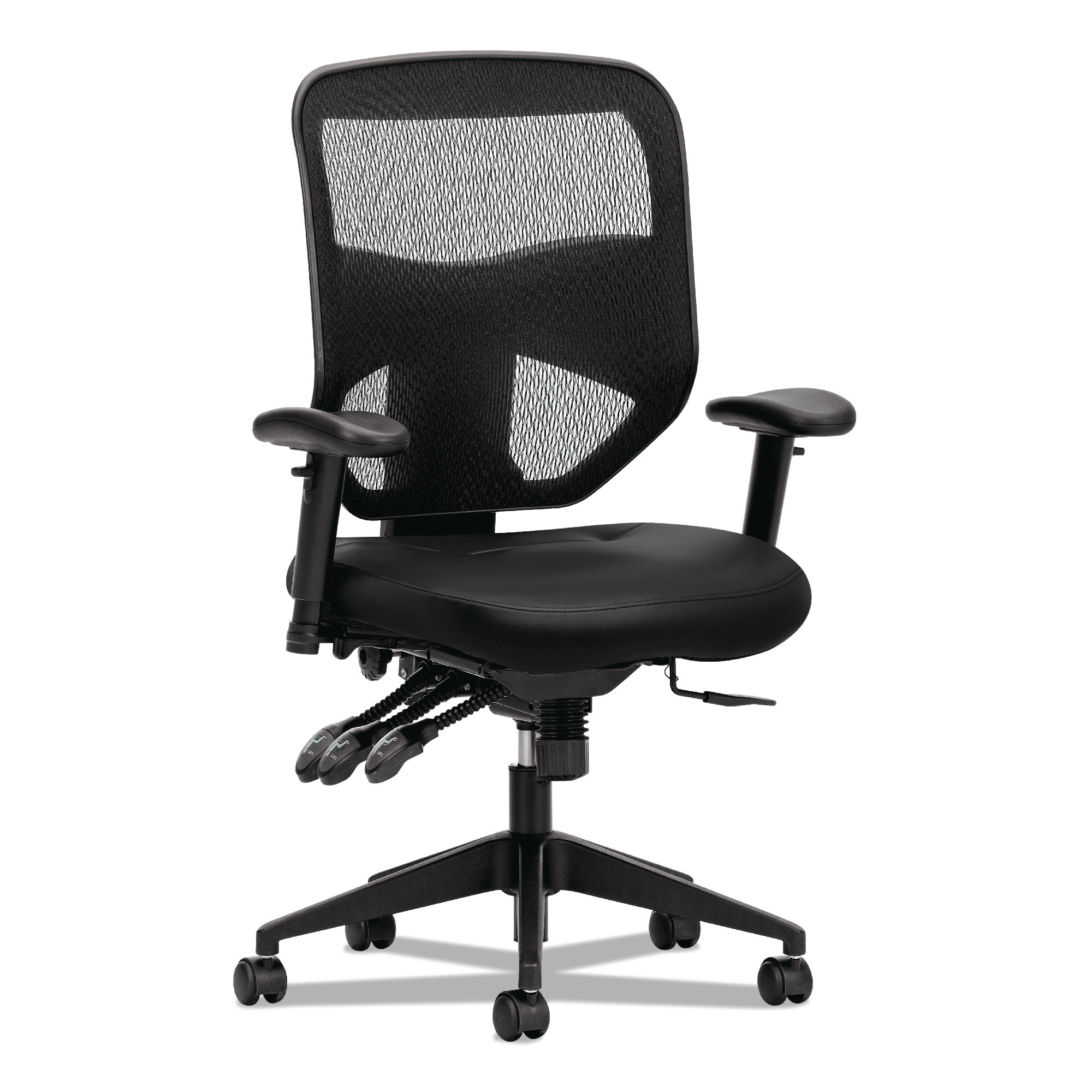 HON Prominent Mesh High-Back Task Chair, Supports Up to 250 lb, 17" to ...