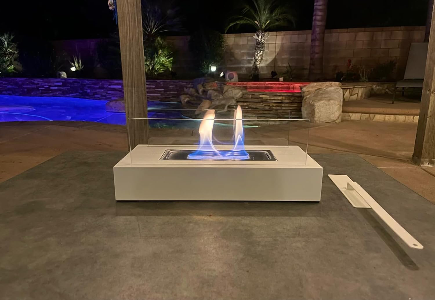 CG INTERNATIONAL TRADING Tabletop Fire Pit For Home Patio Balcony ...