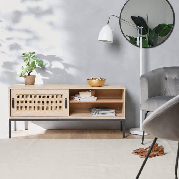 Bay Isle Home Morrie Solid + Manufactured Wood Bedside Table & Reviews ...