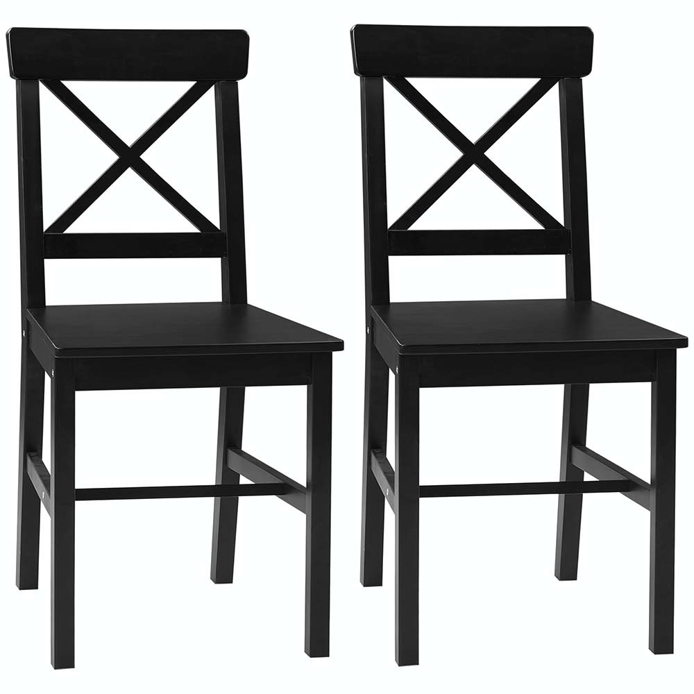 17 Stories Akeyah Cross Back Side Chair Dining Chair | Wayfair
