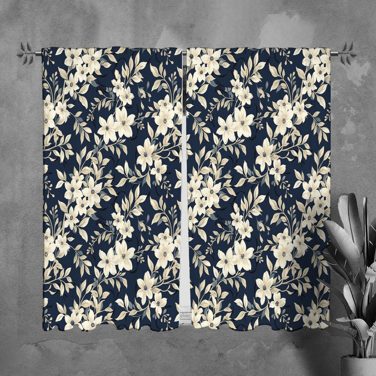 East Urban Home Rhooms Polyester Room Darkening Curtain Pair | Wayfair
