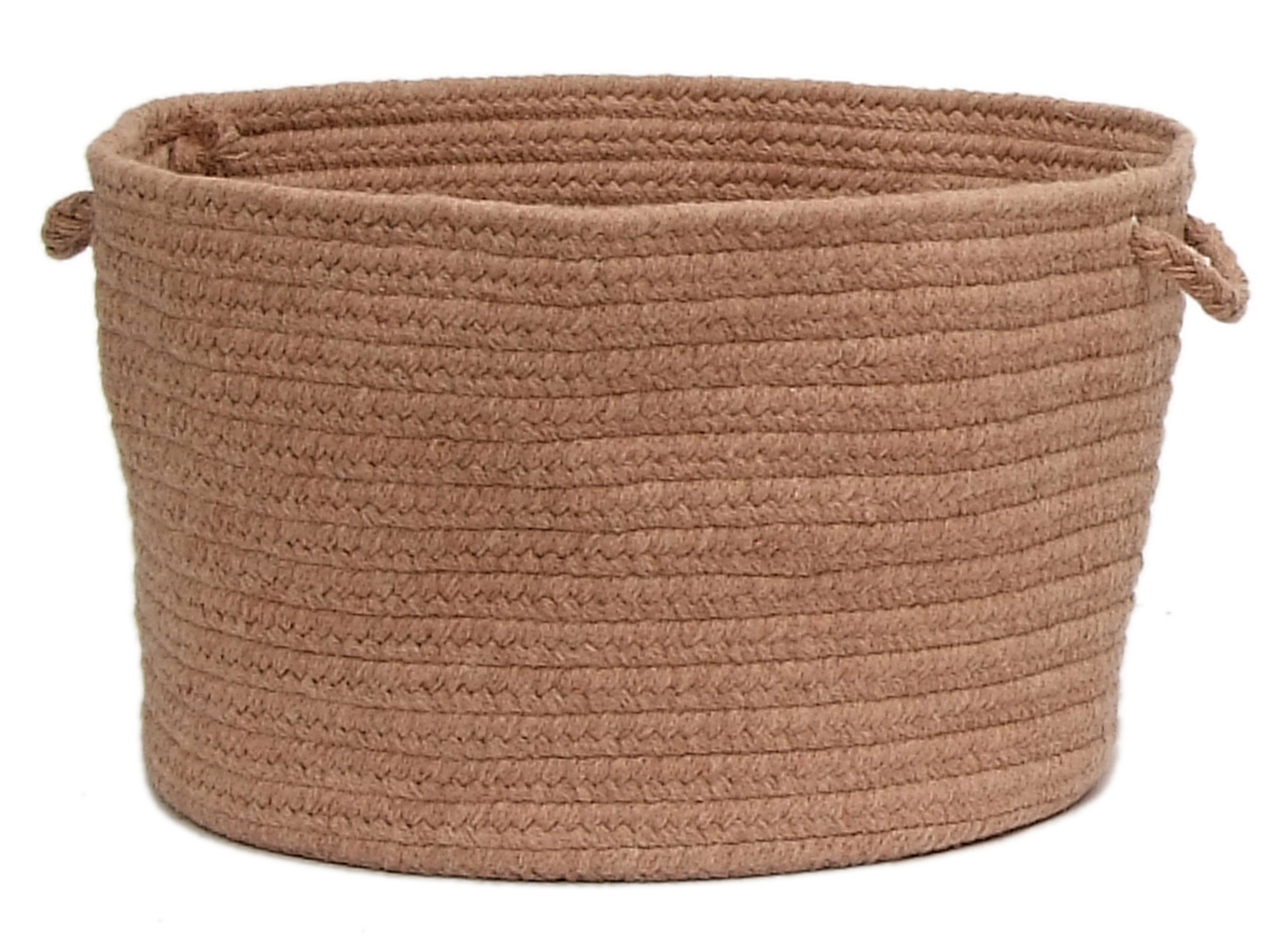 Dovecove Woven Storage Fabric Basket & Reviews | Wayfair