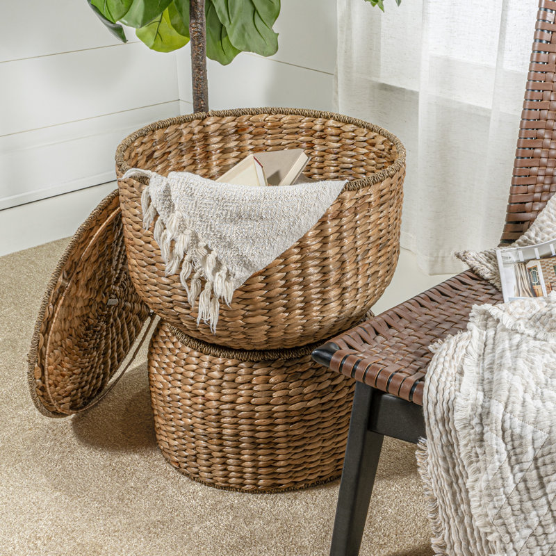 Paper Clip Holder Handwoven Wicker Storage Basket U2022 Savar Picnic ...