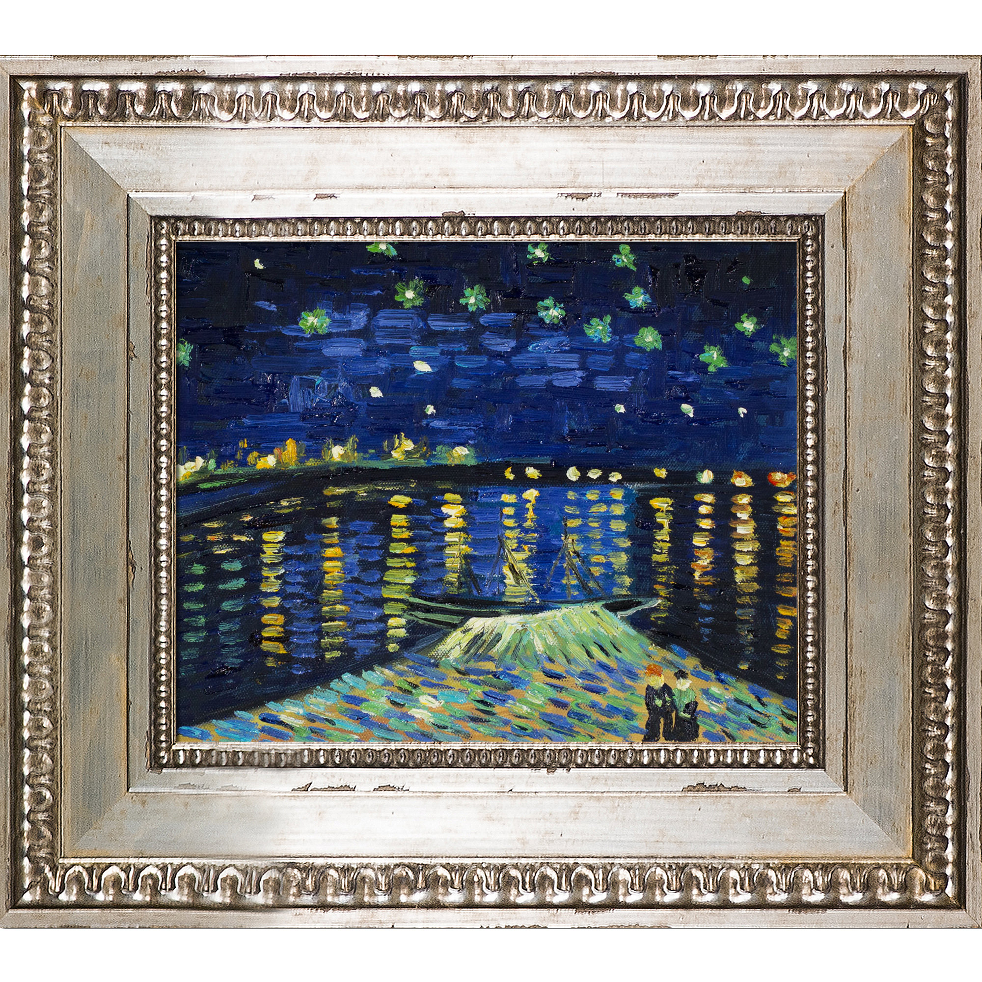 Vault W Artwork 'Starry Night Over the Rhone' by Vincent Van Gogh ...