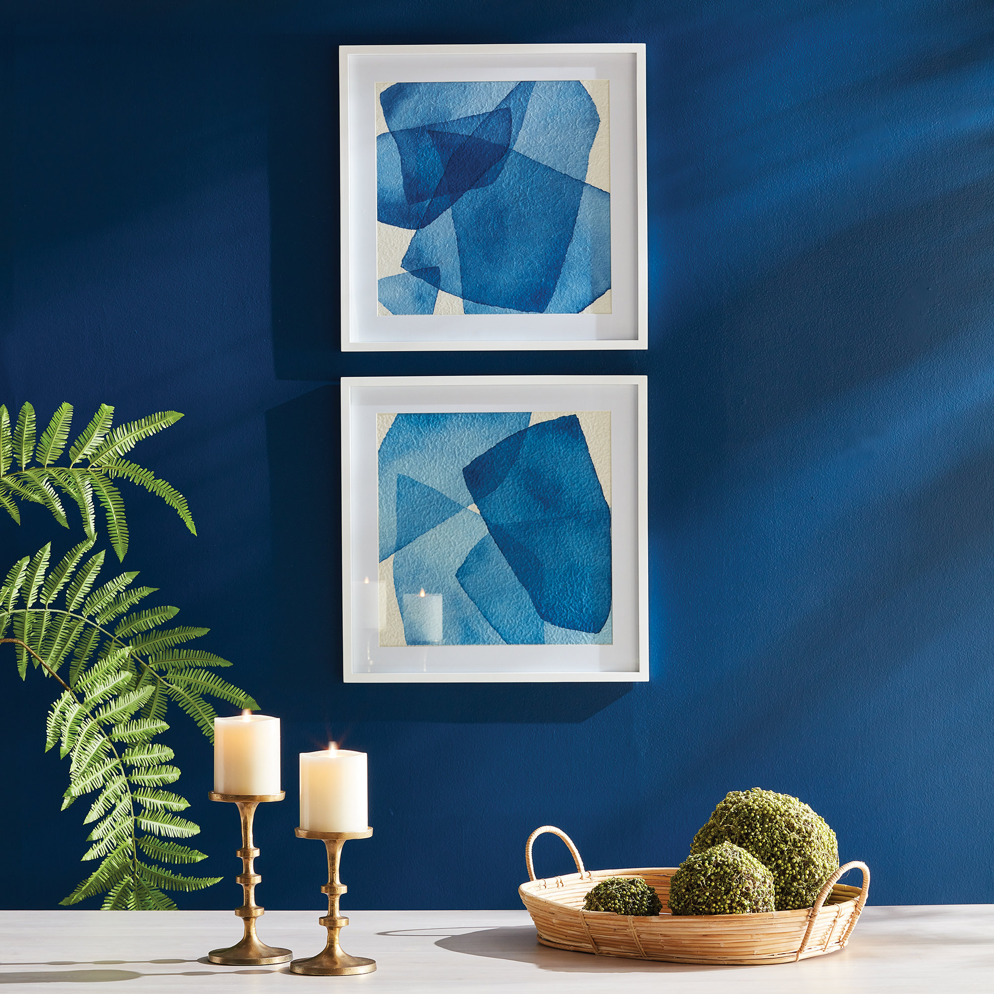 Wade Logan ABSTRACT WATERCOLOR PRINTS, SET OF 2 - Wayfair Canada