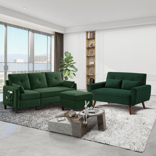 Green Living Room Sets You'll Love | Wayfair