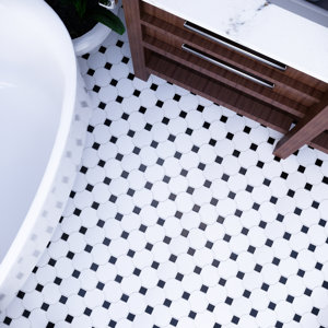 Supreme Tile Halibon Random Sized Porcelain Mosaic Wall & Floor Tile ...